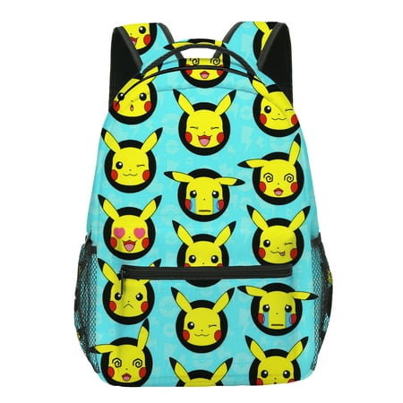 Pokemon Pikachu Large Capacity Primary School Students Cute Backpack ...