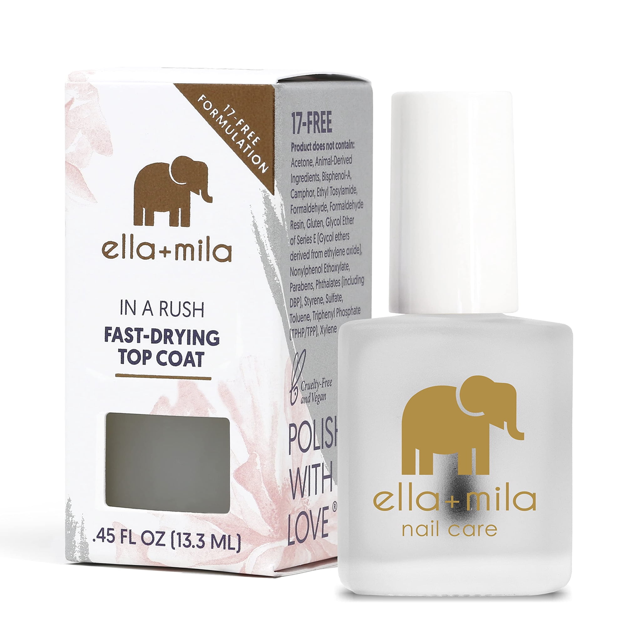 Click here for Ella+Mila - In A Rush Quick Dry Top Coat Clear Nai... prices