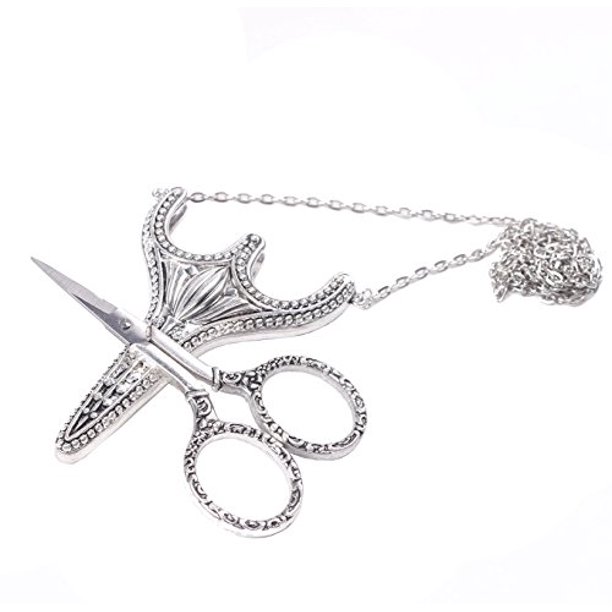 BIHRTC Stainless Steel Sharp Tip Sewing Snips Thread Cutter Safety ...