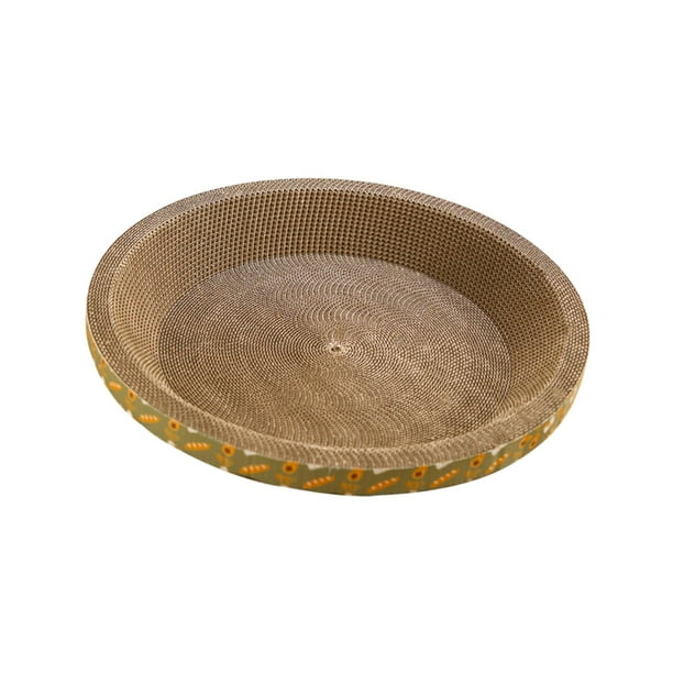 Cat Scratch Bowl Cats Training Toys Sofa Cat Scratcher Cardboard Cat ...