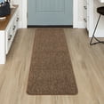 Mainstays Titan Solid Indoor Runner Rug, Pecan, 20"x72" - Walmart.com