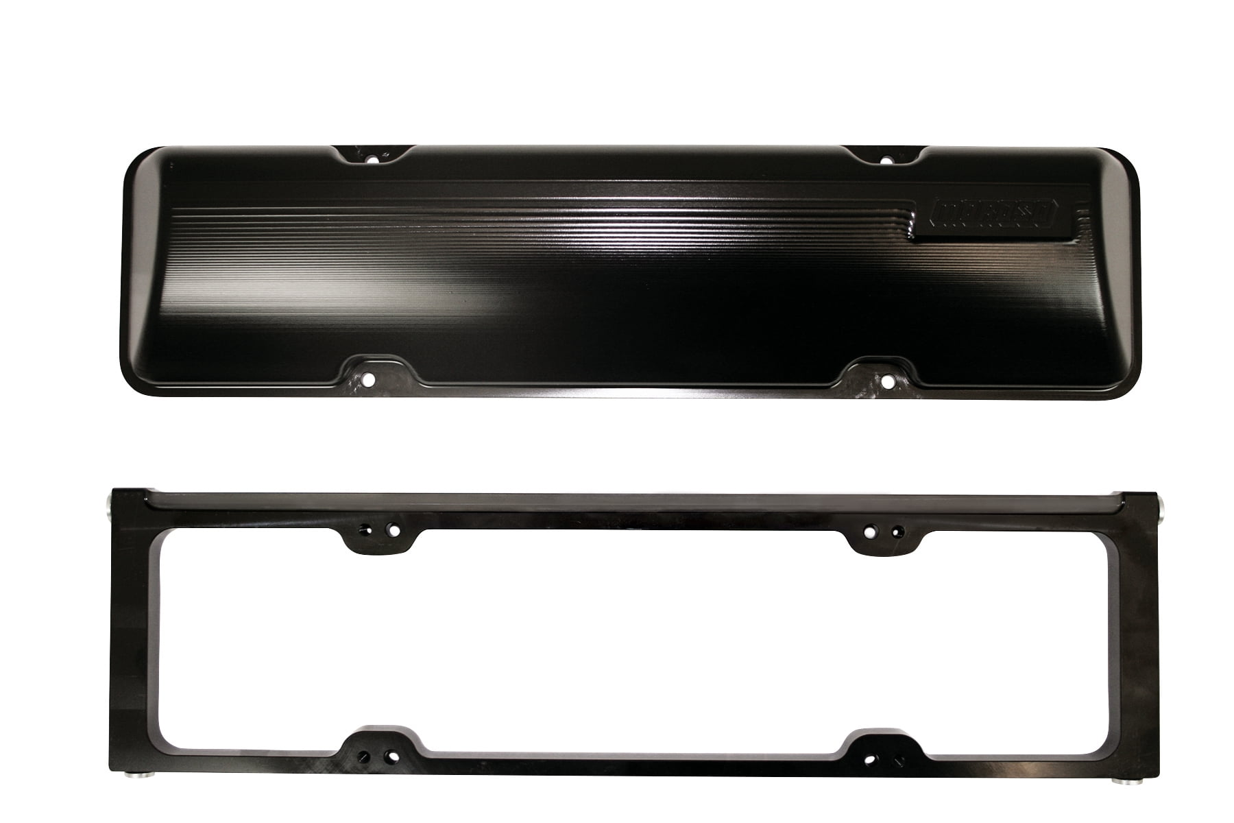 SBC Billet Alm Valve Cover Set 2-Piece Design - Walmart.com