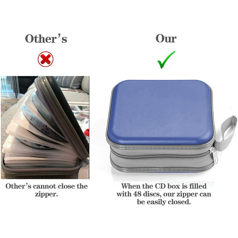 Plastic Cd Holder With Zipper