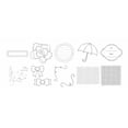 Silhouette Cameo Sketch Pens Starter Kit - Glitter, 2xs the Ink ...
