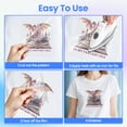 16Pcs 16 Styles Plastic Heat Transfer Film Logo Stickers Set for DIY T ...