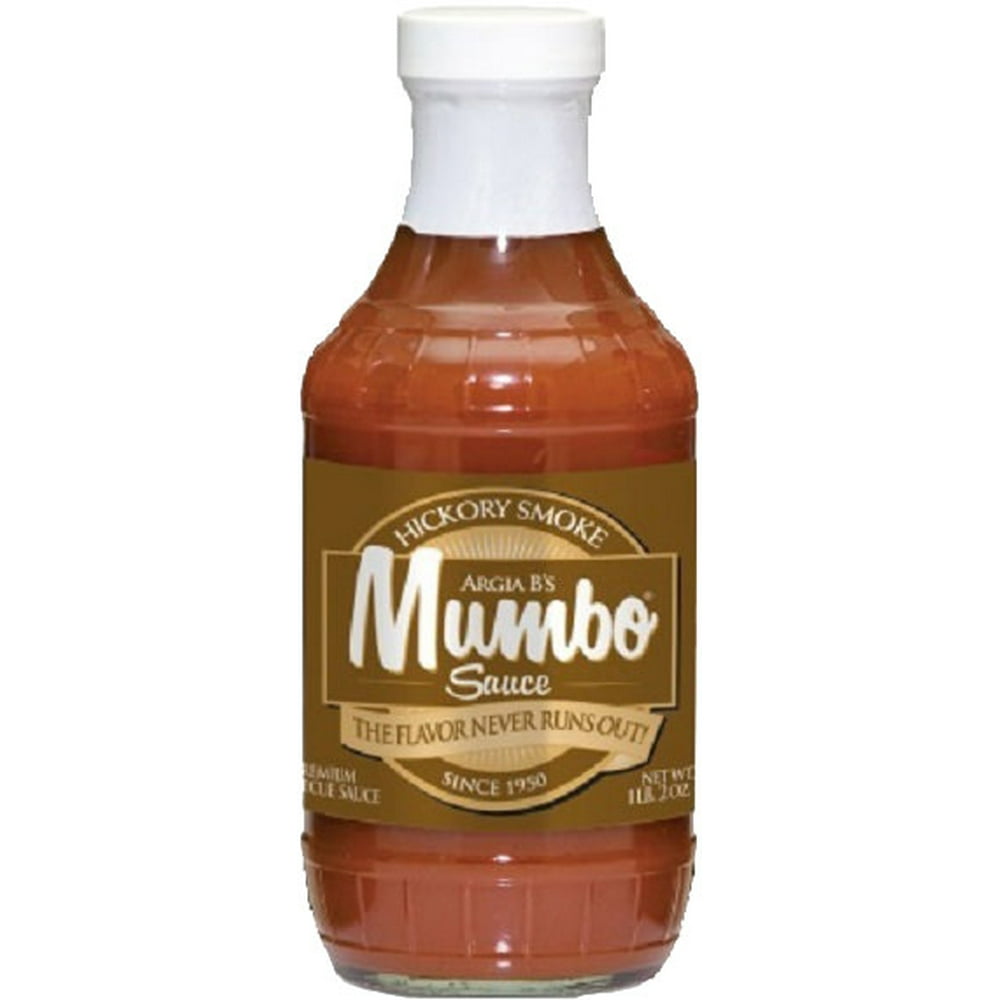 Argia B's Mumbo Sauce, Hickory Smoke BBQ Sauce, 18 Ounce Bottle ...