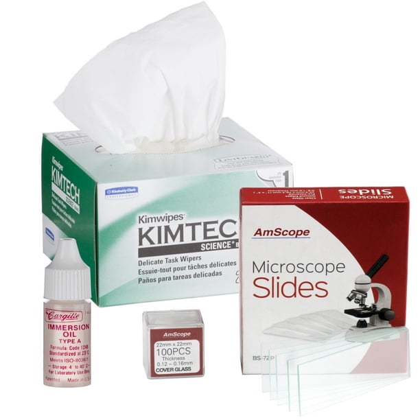 Kit de operación y mantenimiento para microscopios AmScope | Bodega ...