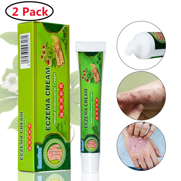 2 Pack Eczema Anti-itch Cream for dry skin-Rosacea Treatment Face Rash ...