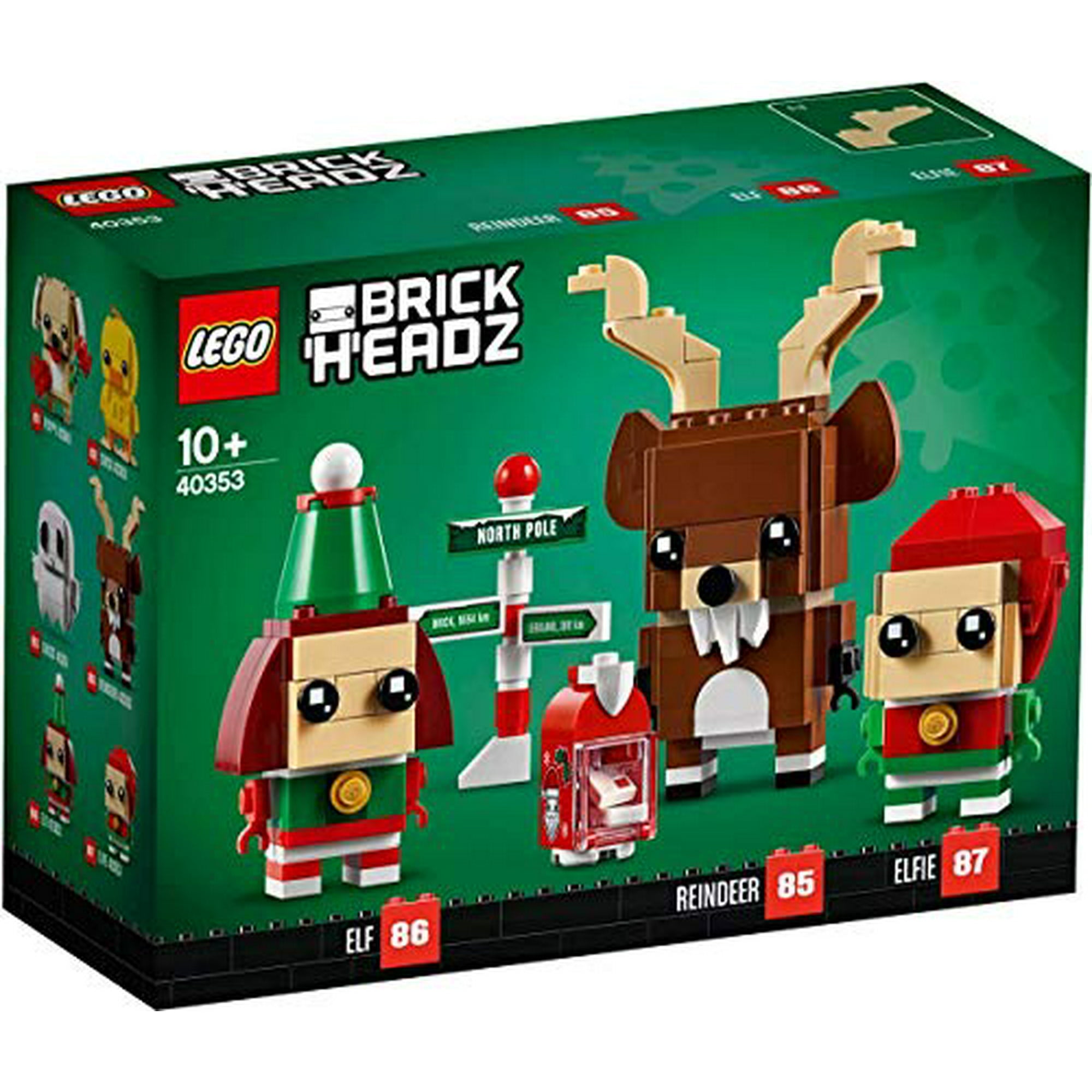 Click here for Lego Brickheadz Christmas Reindeer  Elf  And Elfie... prices
