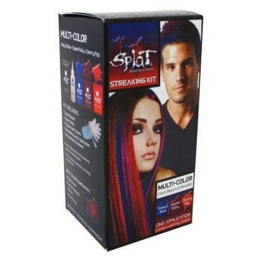 Splat Complete Kit, Orange Fireballs, Semi-Permanent Hair Dye with ...