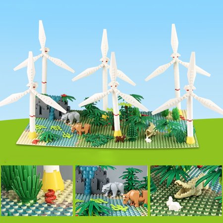 Building Bricks Miniature Buildable Blocks DIY Building Bricks Toddlers ...