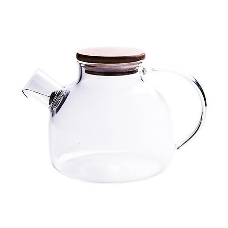 Glass Teapot Heat Resistant Large Clear Tea Pot Flower Tea Set Puer ...