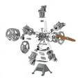 5-Cylinder Radial Engine assembly model kit - Walmart.com