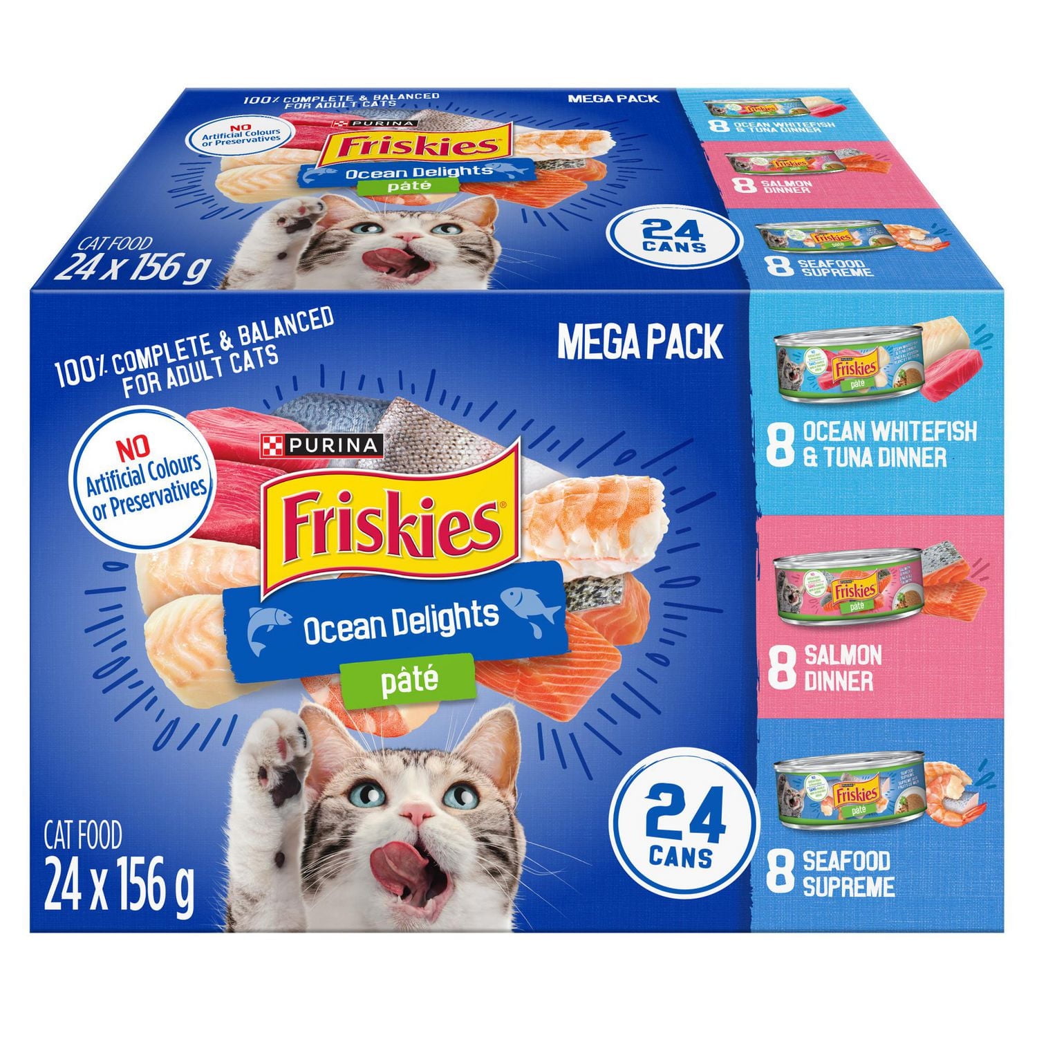 Click here for Friskies Pâté Ocean Delights Variety Pack  Wet Cat... prices