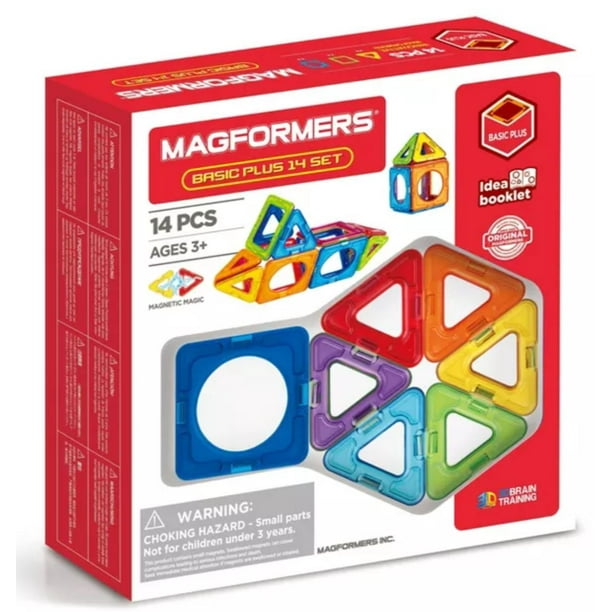 Magformers Basic Plus 14 Pc Set - Walmart.com