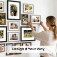 19 Pack Picture Frames Collage Wall Decor for Mounting or Tabletop ...