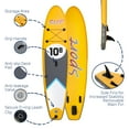 Accreate Inflatable Paddle Board for Adults - 6-Inch Thick PVC Stand Up ...
