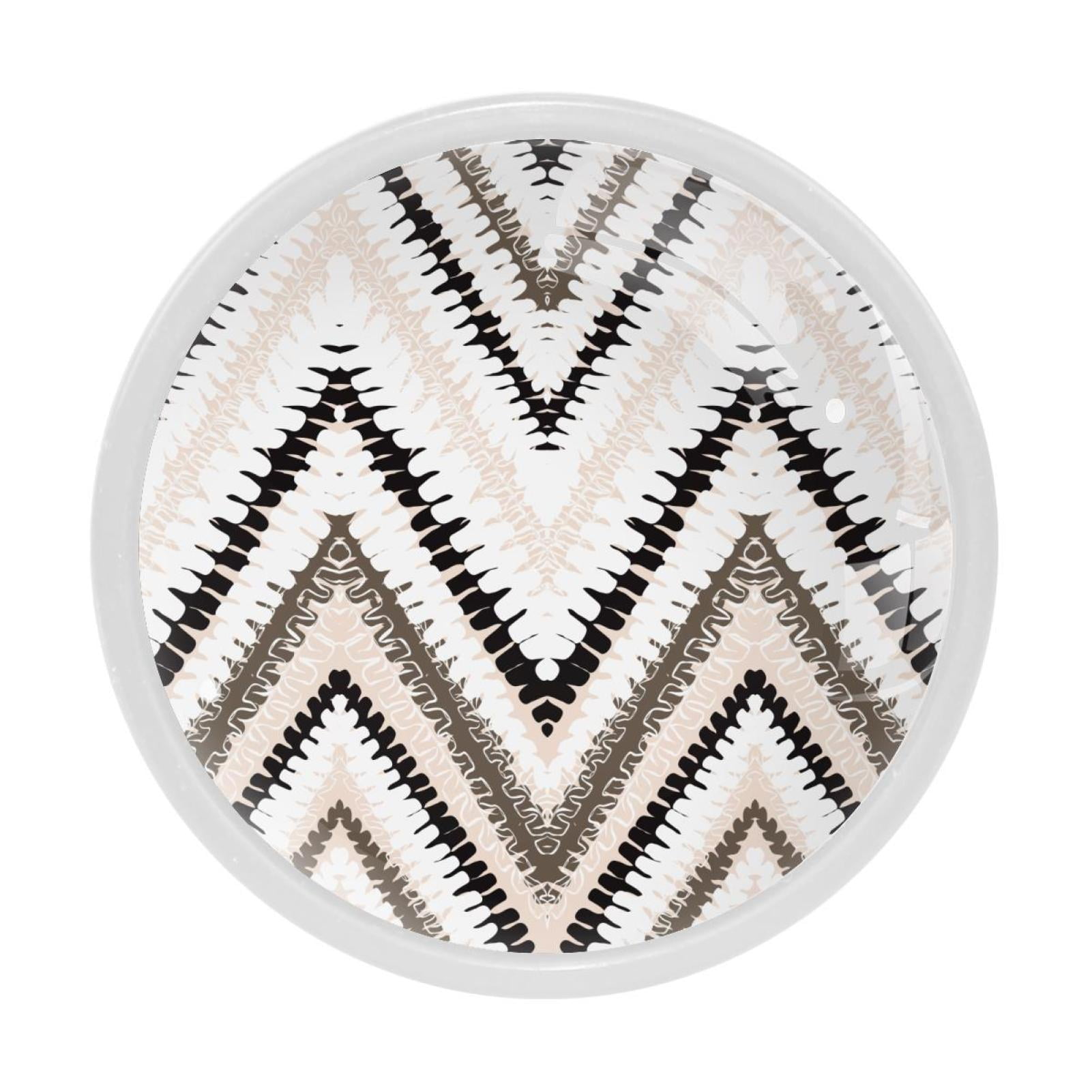 4 Pcs Retro Motif Bohemian Knobs for Kitchen Cabinet Cupboard Dresser ...