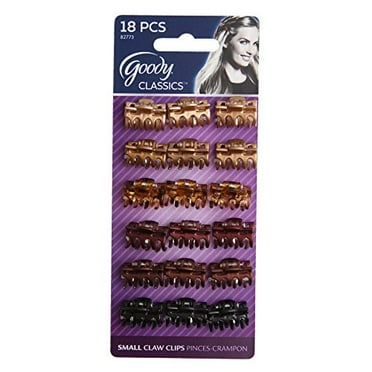Goody Mini Claw Clips, Micro - 14 clips - Walmart.com