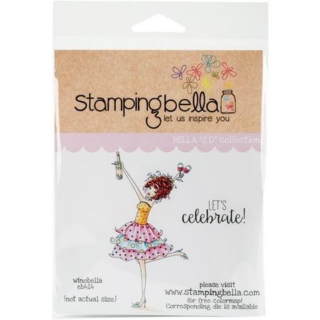 Stamping Bella Cling Stamp 6.5"X4.5"-Winobella | Walmart Canada