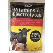 Vitamin & Electrolyte Plus 4 oz Water Soluble for Cattle, Swine ...