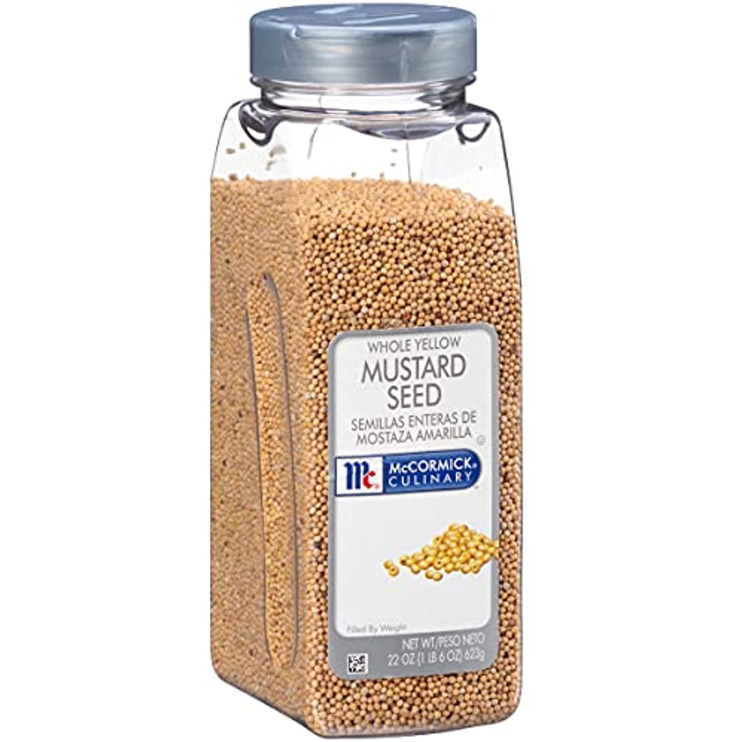 Mccormick Culinary Whole Yellow Mustard Seed, 22 Oz - One 22 Ounce ...