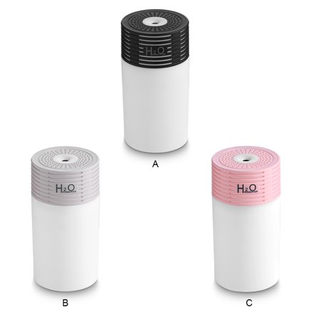 Mini USB Humidifier Portable Color Changing LED Bedroom Freshener Quiet ...