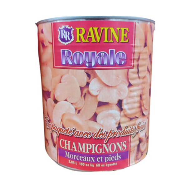 Ravine Royale Mushrooms Champignons Bulk Food Service 2.84 L - Walmart.ca