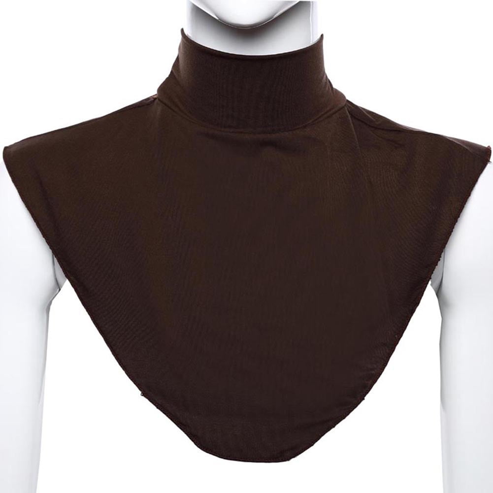 Modal Cloth Solid Color Dickey Collar False Turtleneck Neck Cover Warm ...