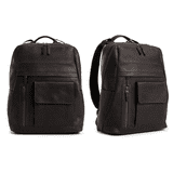 VELEZ Dark Brown Top Grain Leather Backpack for Men Daypack Vintage ...