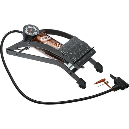 Bell AirStomper 500 High-Volume Foot Pump with Gauge - Red – BrickSeek