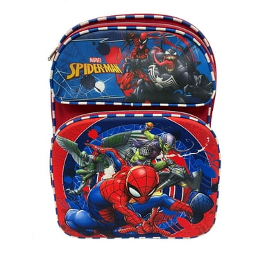 Marvel Spiderman backpack 16" with 3D EVA molded front pocket - Walmart.com