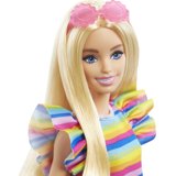 Barbie Fashionistas Doll #197 in Rainbow Tiered Dress with Braces ...