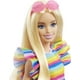 Barbie Fashionistas Doll #197 in Rainbow Tiered Dress with Braces ...