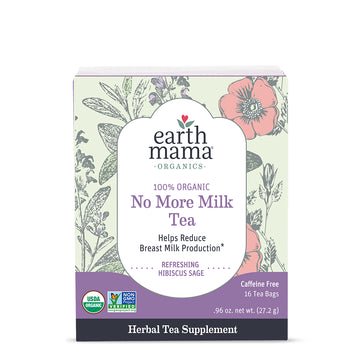 Earth Mama Organic No More Milk Tea, 16 Count - Walmart.com