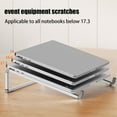 Lona Portable Laptop Riser Aluminum Ventilated Cooling Notebook Stand ...
