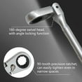 Professional 3 in 1 Ratcheting Spanner with Rotating Head and Steel ...