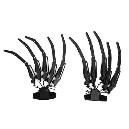 Extension Claws Hand, Articulated Knuckles Halloween Skeleton Bone Claw ...
