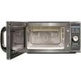 Sharp Commercial Microwave R-21LCFS 1000W 1 cu ft Stainless Steel Timer ...