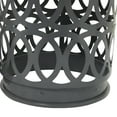 Free Shipping! DecMode 3-Piece Metal Accent Tables - Round, Geometric ...