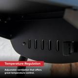 "Nexgrill 29"" Charcoal Drum Grill with Side Shelf, Ideal for Outdoor ...