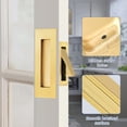NEXAVKPR Stainless Steel Sliding Door Handle Cabinet Door Pull Recessed ...