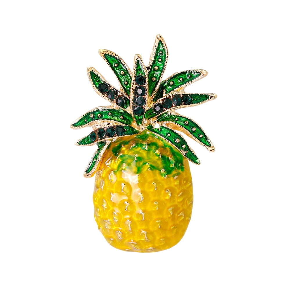 Click here for Minkissy 1pcs Elegant Pineapple Shape Brooch Pin F... prices