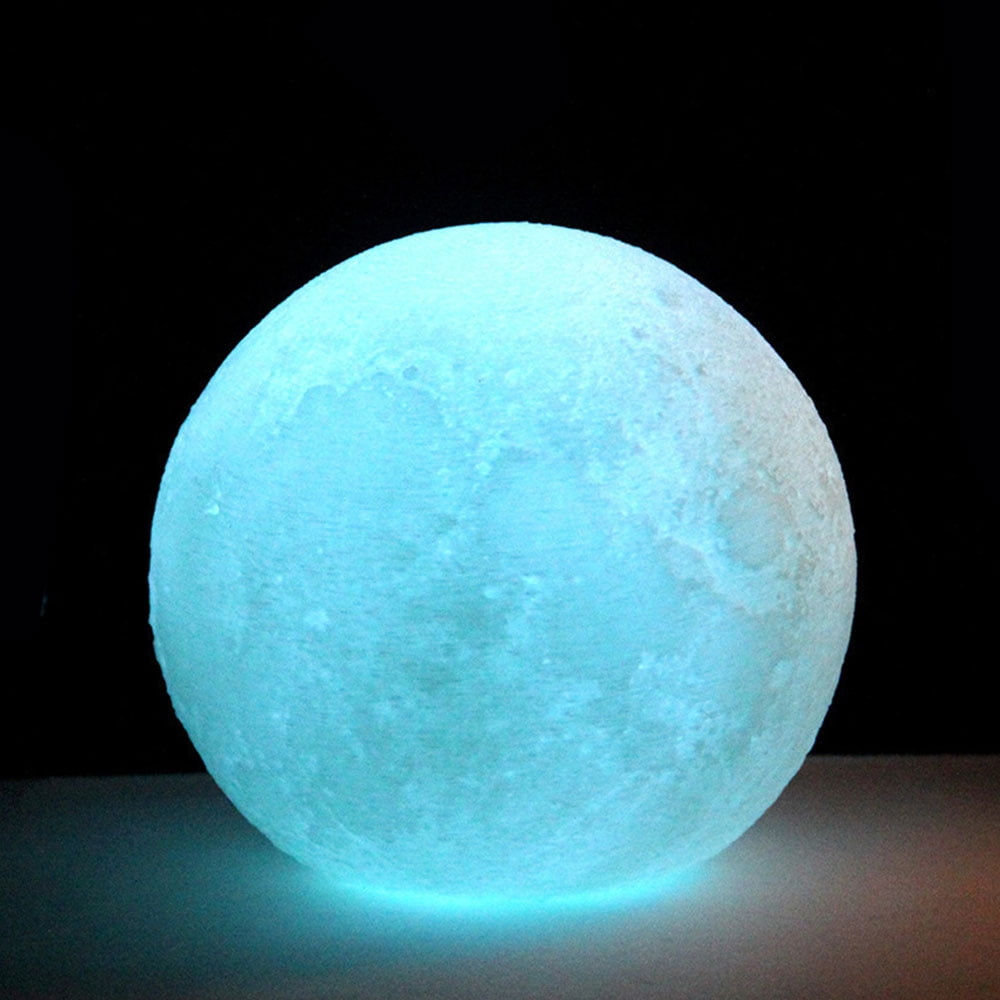 Moon Light LED Moon Light Moon Lamp Personality Brightness 3D Print ...