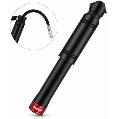 Red Car Accessories Mini Bike Pump Air Pump Bike Pump for Presta and ...