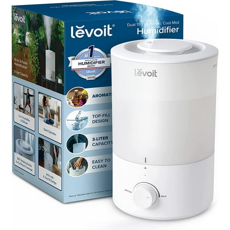 LEVOIT Humidifier for Bedroom Large Room, Top Fill Cool Mist ...