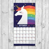 2020 Unicorns Mini Calendar - Walmart.com