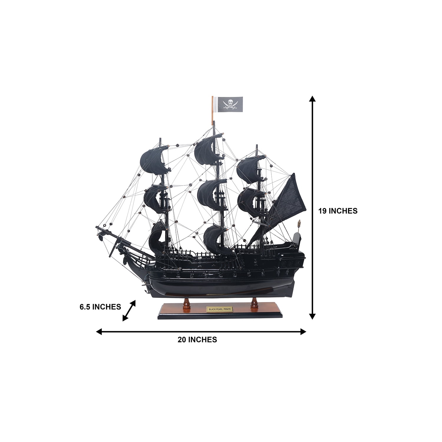 Pirate Ship Black And White