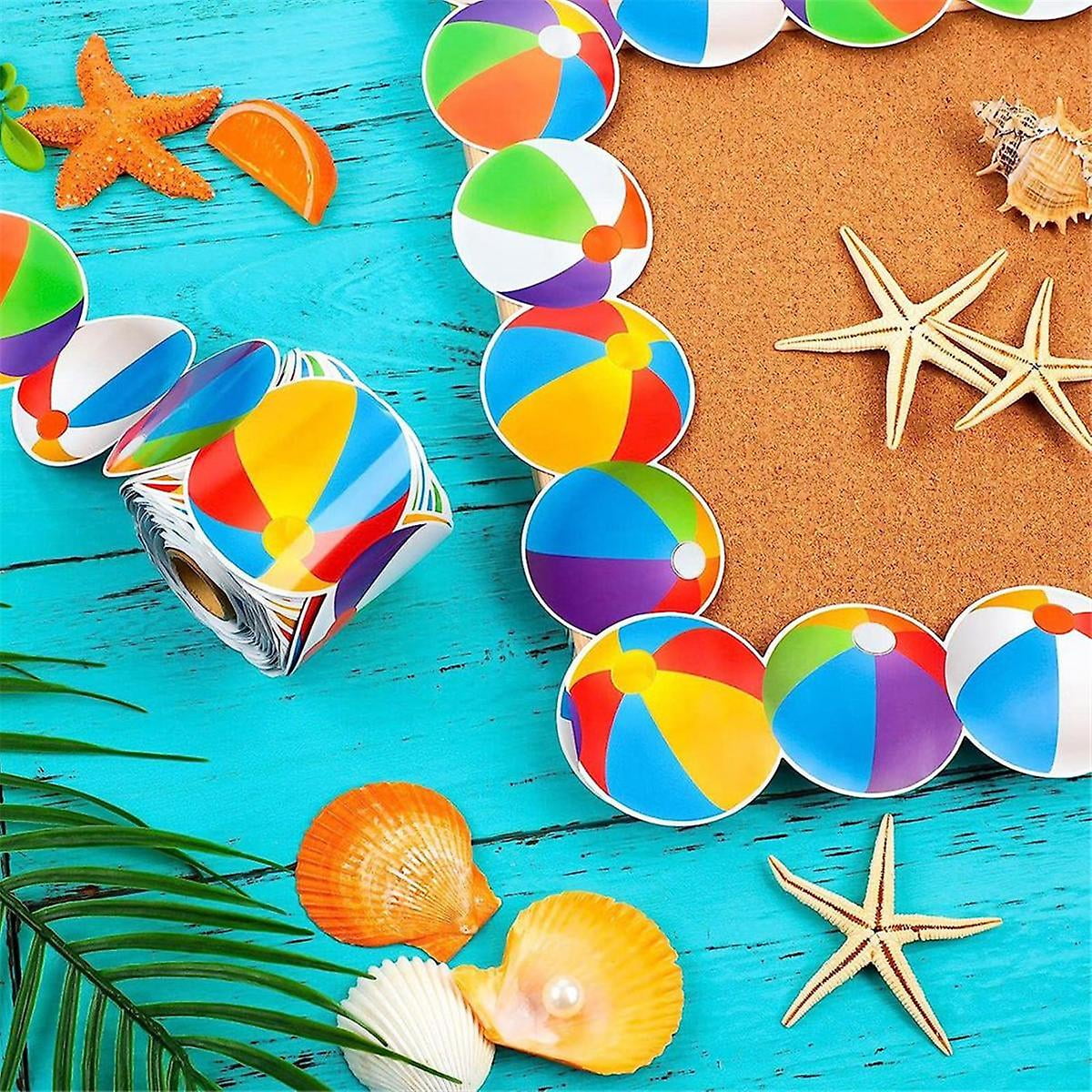 Bulletin Board Border 68.9 Feet Beach Ball Border Trim Borders for ...