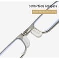 Foldable Reading Glasses with Anti Blue Light Protection - Portable ...
